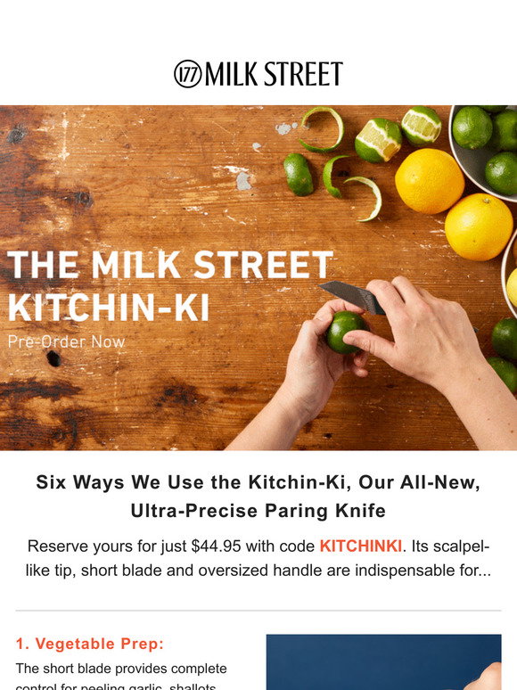 Milk Street Kitchen: How We Use the All-New Kitchin-Ki | Milled