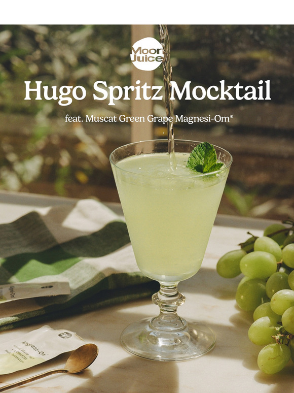 Moon Juice: Hugo Spritz Mocktail | Milled