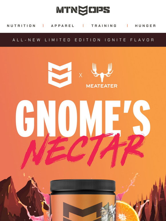 MTN OPS: NEW IGNITE: Gnome's Nectar - MeatEater Collaboration | Milled