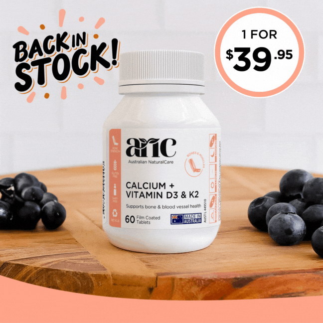 Australian NaturalCare: 🚨IT’S BACK!🚨 Calcium + Vitamin D3 & K2 🧡 | Milled
