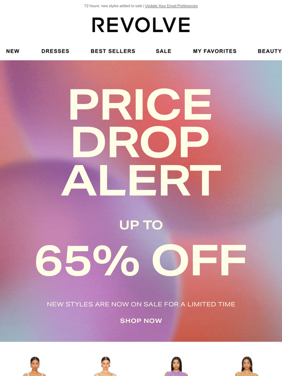 REVOLVE Email Newsletters: Shop Sales, Discounts, and Coupon Codes