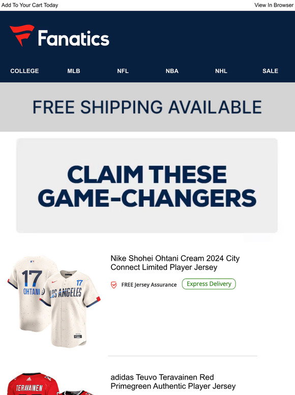 Fanatics: Finalize Your Dream Lineup | Milled