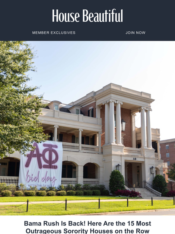 House Beautiful: The 15 Most Outrageous Sorority Houses on Bama Row ...