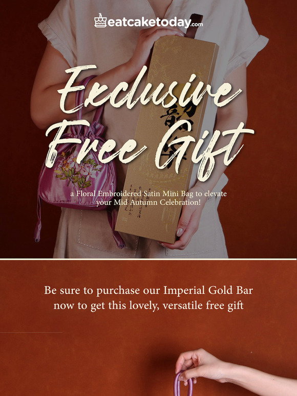 Eat Cake Today: Limited Edition 💯 Exclusive Free Gift with every ...
