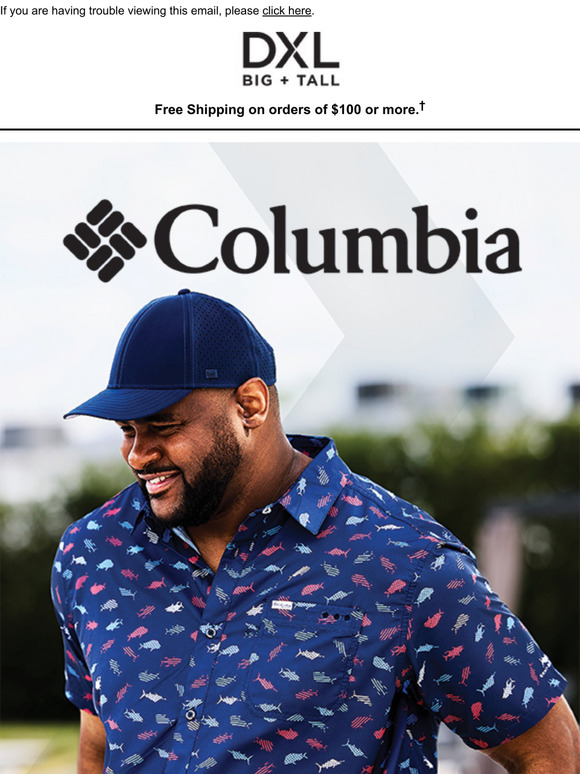 DXL: Sweat Less With Columbia. | Milled