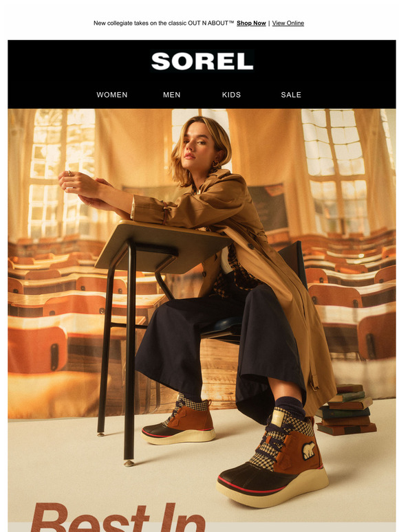 Sorel: Introducing the varsity collection | Milled