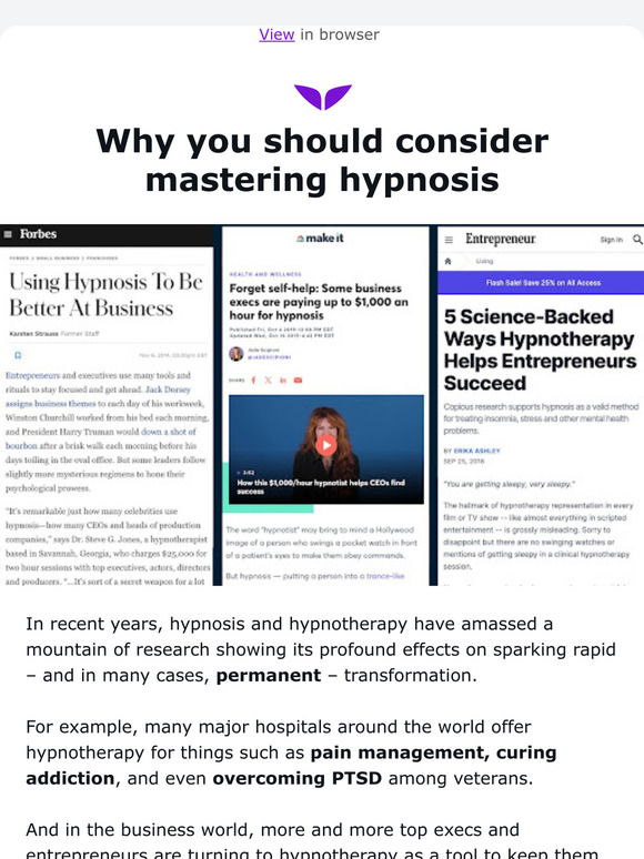 Mindvalley: Why hypnosis is such a powerful tool for transformation ...