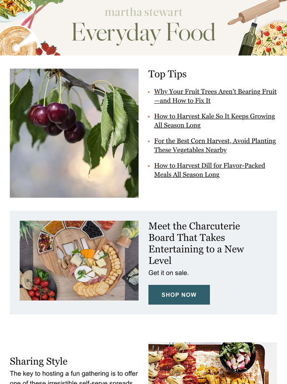 Martha Stewart: 9 Family-Style Sharing Platters That Make Summer ...