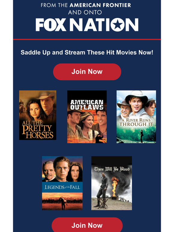 Fox News: The Biggest Movies about the American West Streaming on Fox ...