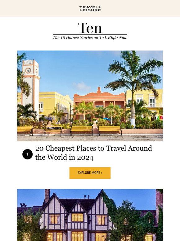Travel + Leisure: 20 Cheapest Places to Travel Around the World | Milled