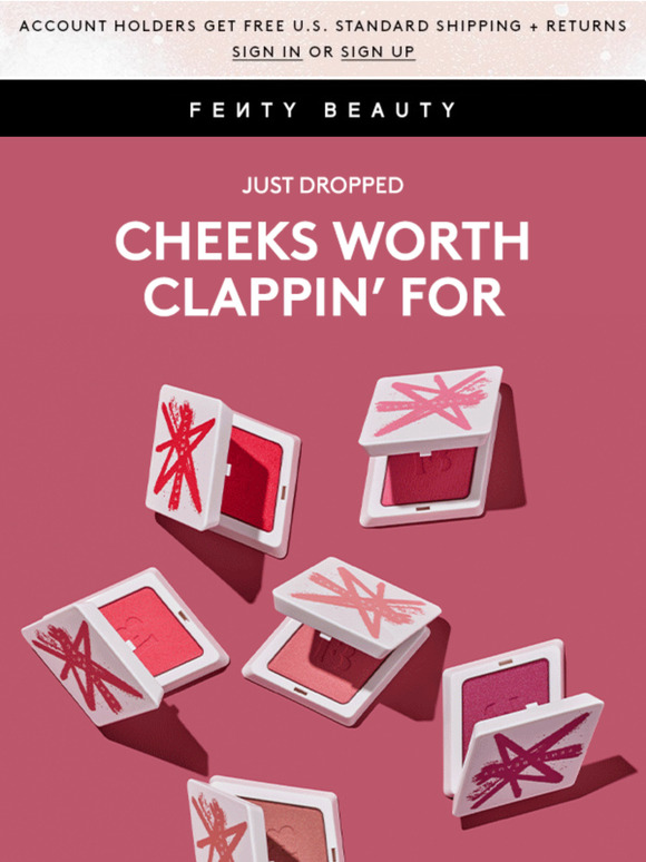 Fenty Beauty: Damn, check dem cheeks out 🤭 in new blushes | Milled