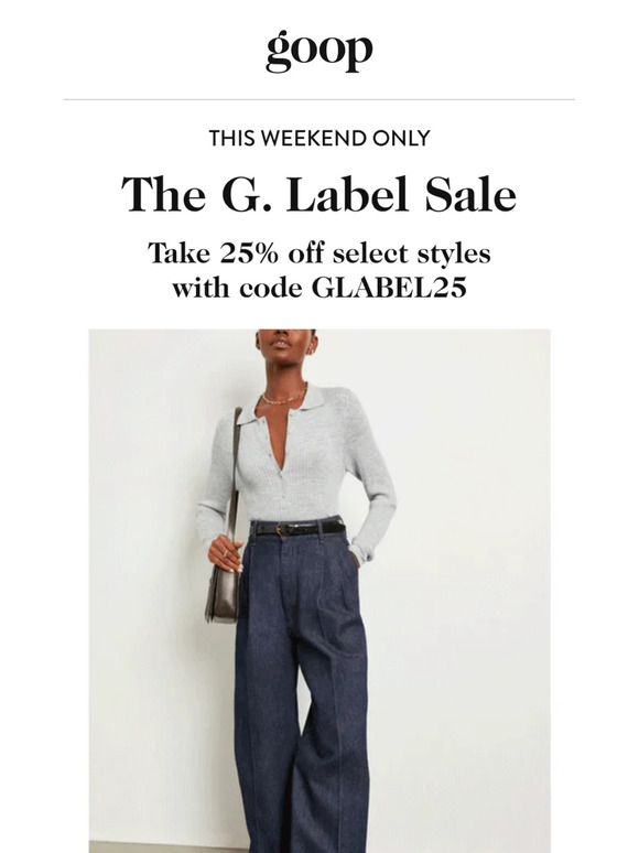 goop Email Newsletters: Shop Sales, Discounts, and Coupon Codes