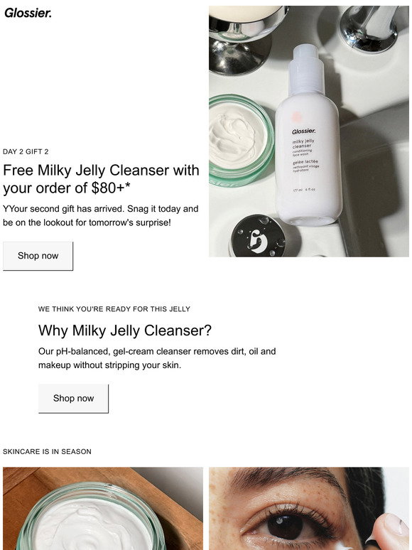 Glossier Email Newsletters: Shop Sales, Discounts, and Coupon Codes