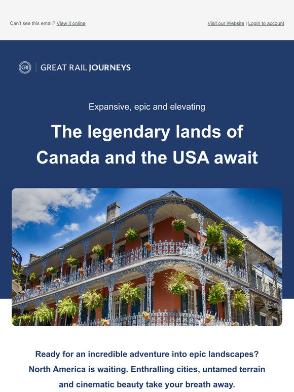 Great Rail Journeys: Discover the wonders of North America | Milled