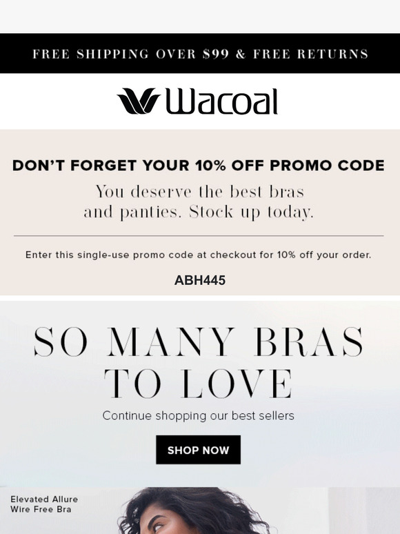 Wacoal: Don’t Leave The Best Bras Behind | Milled