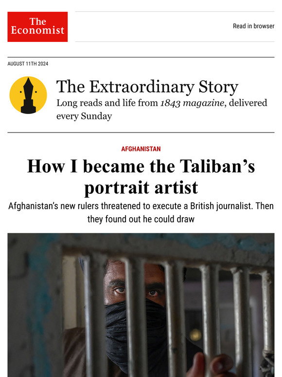 The Economist: How I became the Taliban’s portrait artist | Milled