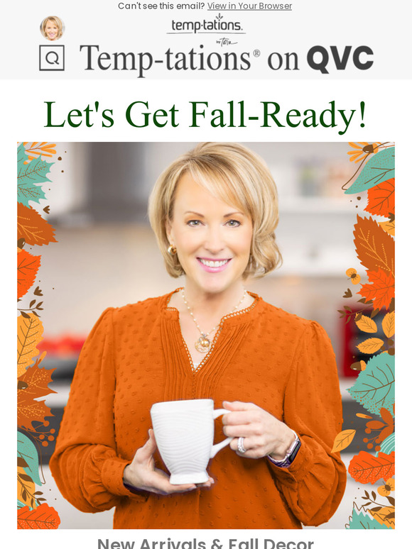 Temp-tations: Temp-tations new fall arrivals at QVC! | Milled