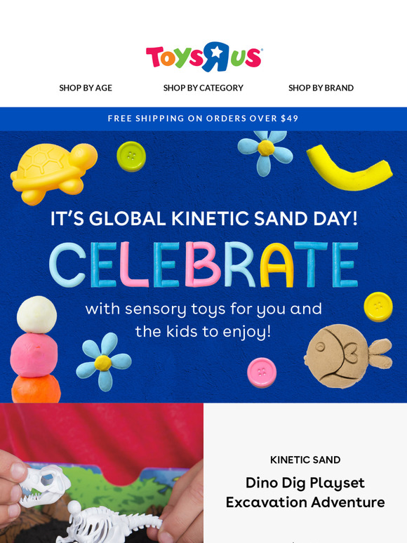 ToysRUs.ca: 💛 Toys"R"Us Kids LOVE Kinetic Sand! | Milled