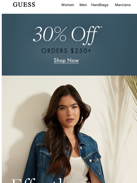 GUESS? Email Newsletters: Shop Sales, Discounts, and Coupon Codes