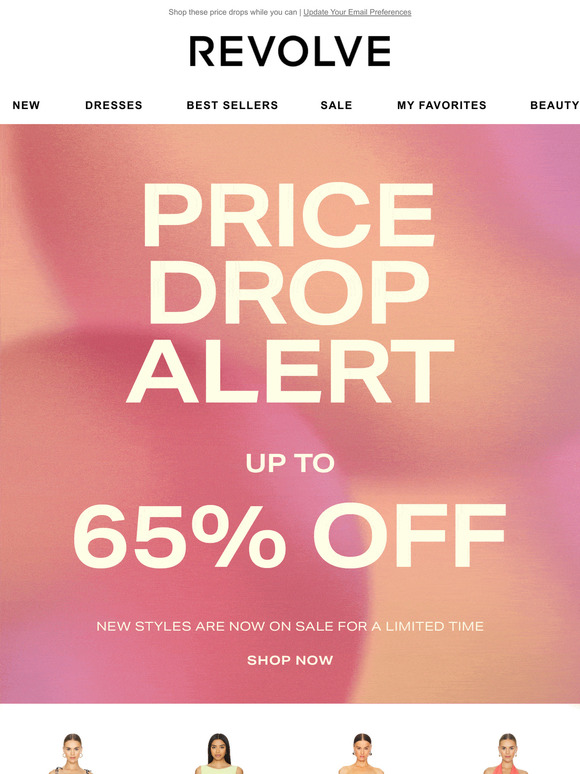 REVOLVE Email Newsletters: Shop Sales, Discounts, and Coupon Codes