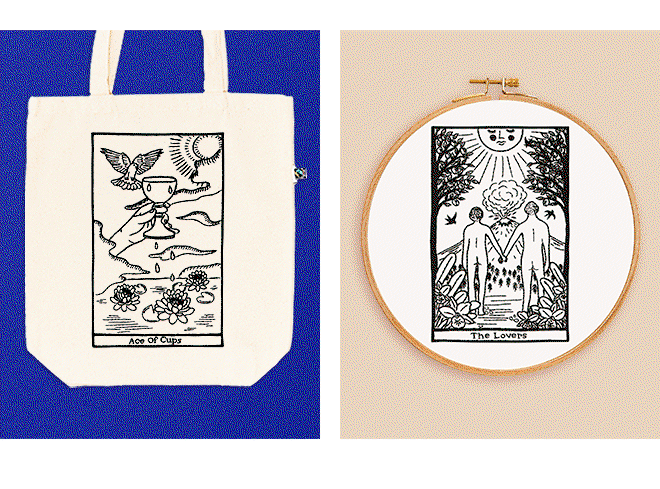 DMC: Free Patterns: Tarot Cards | Milled