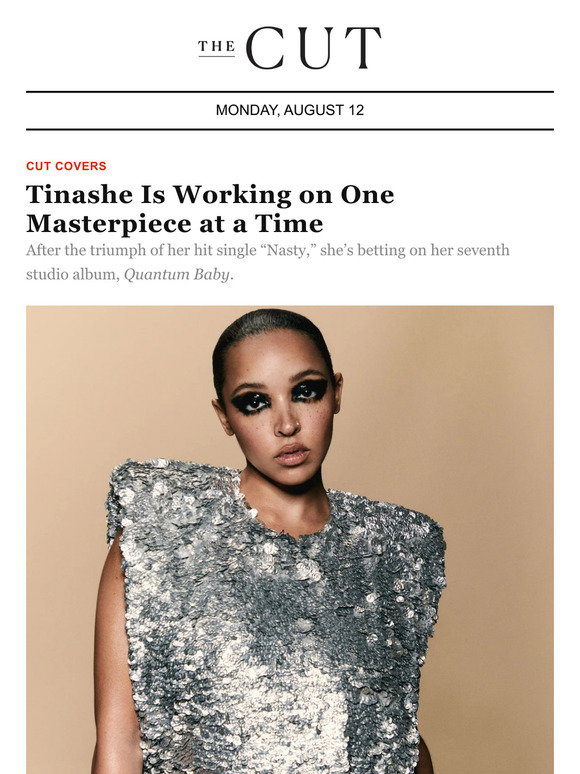 The Cut: Tinashe Is Working on One Masterpiece at a Time | Milled