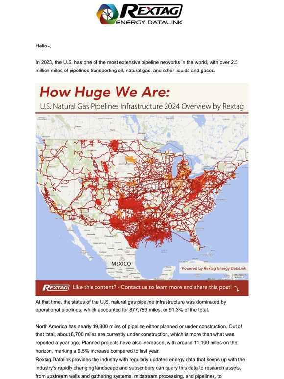 Hart Energy: How Huge We Are: U.S. Natural Gas Pipelines Infrastructure ...