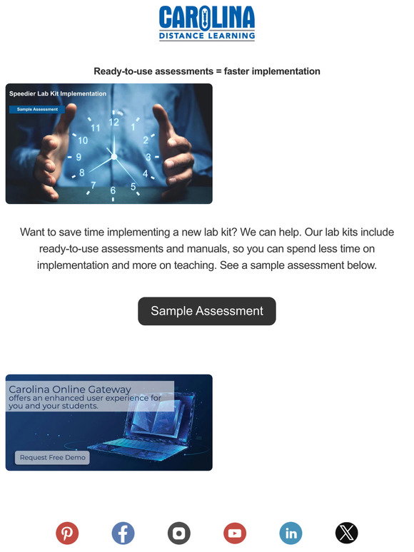 Carolina: Want to save time on lab kit implementation? Here's how | Milled