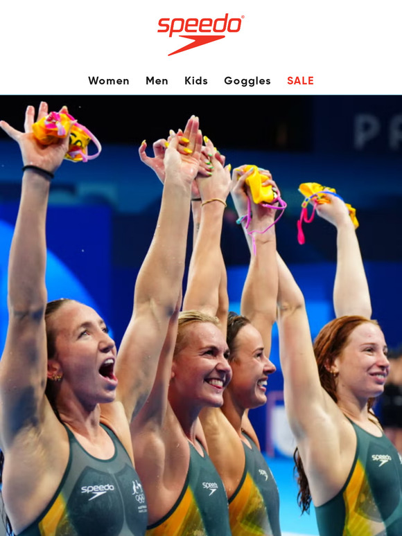 Speedo USA: Celebrating our Olympic champions. 🥇 | Milled