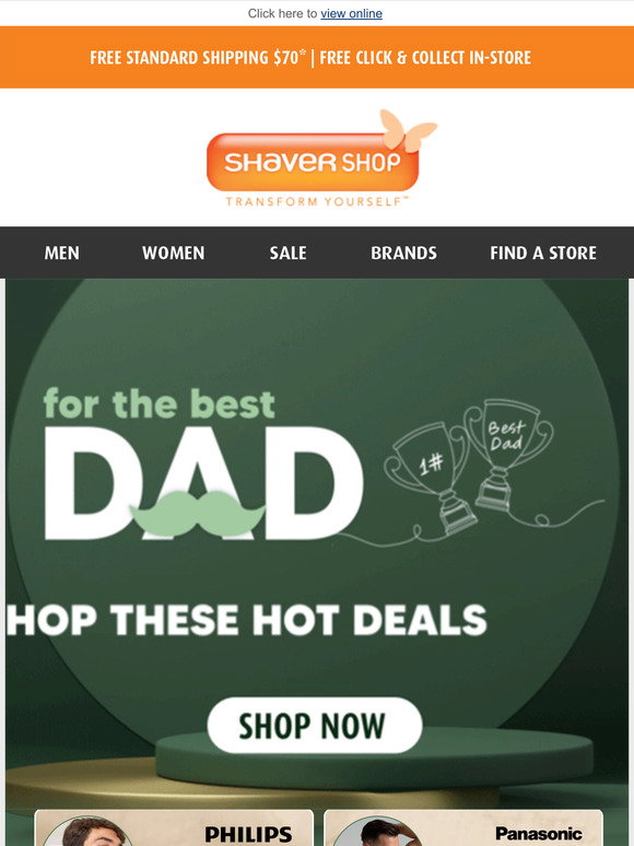 Shaver Shop: 🔥 Shop These Hot Deals From Our Father's Day Sale! 🔥 | Milled