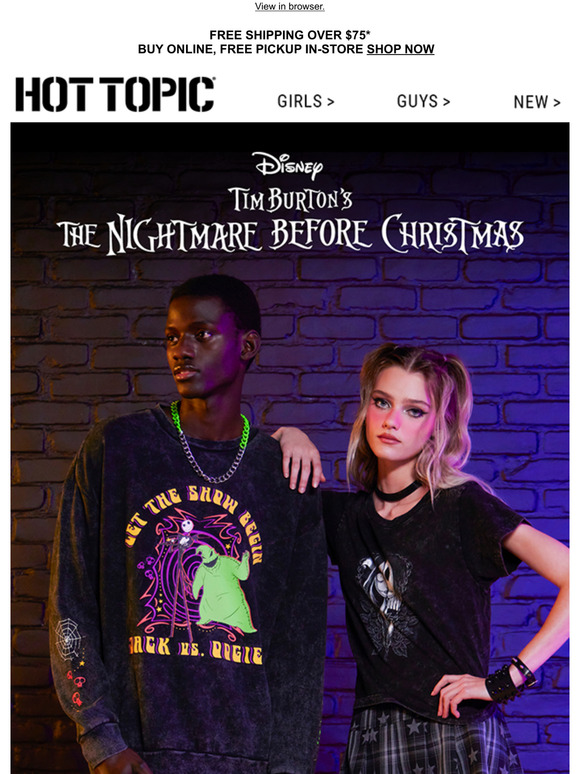 Hot Topic: New Oogie Boogie styles to put on your boogie list 🐛📝 | Milled