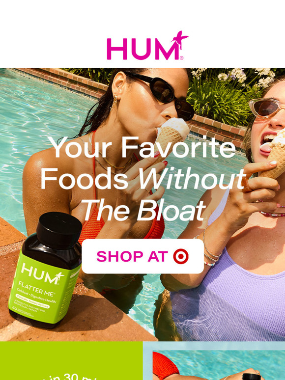 HUM Nutrition: Today’s plan? Reduce bloating. | Milled