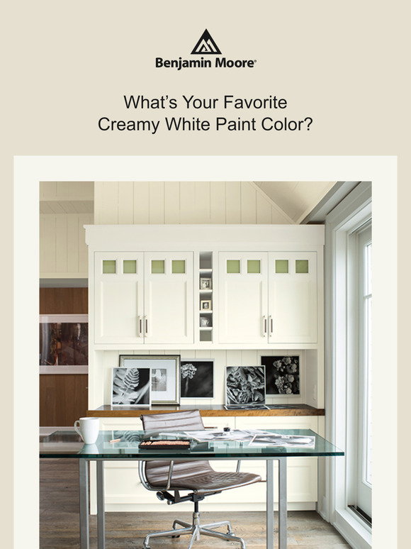 Benjamin Moore: Our Favorite Creamy White Paint Colors | Milled