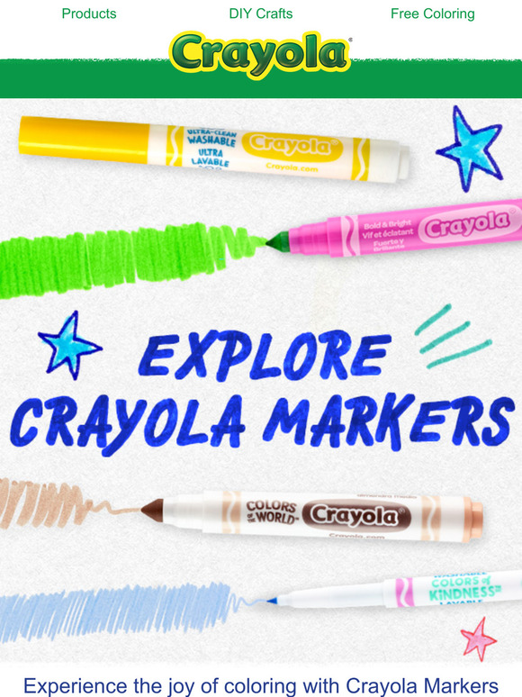 Crayola: Crayola Markers: Your Partner in Creative Expression | Milled