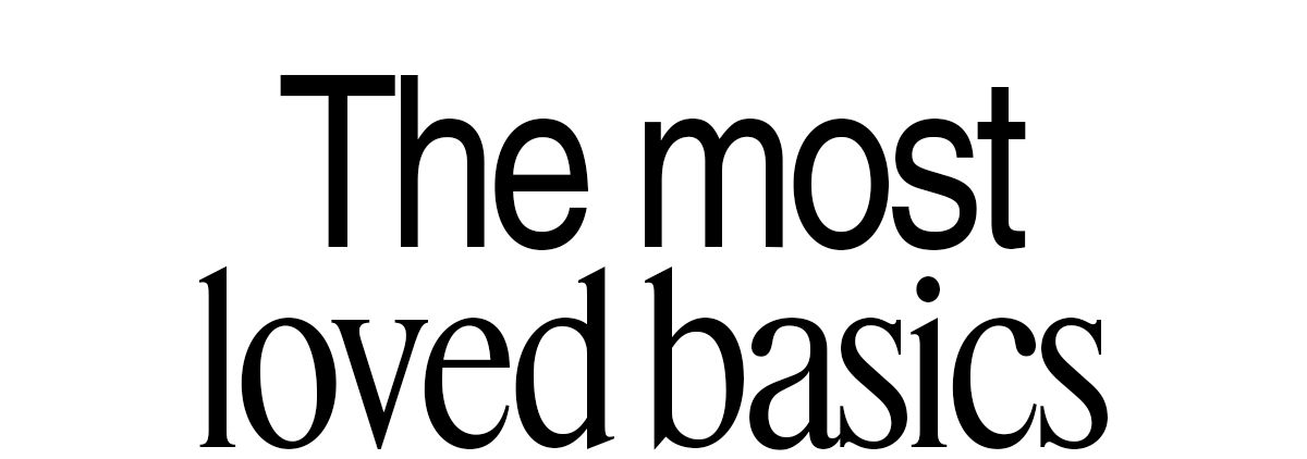 Organic Basics: The Most Loved Basics | Milled