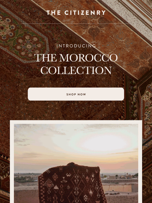 The Citizenry: Introducing: The Morocco Collection | Milled