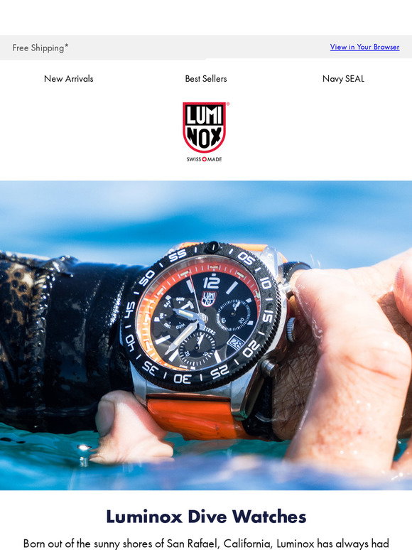 Luminox: Take Luminox on your Next Dive | Milled