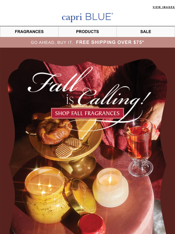 Capri Blue: Incoming Call from 🍂Fall🍁...Answer It? | Milled