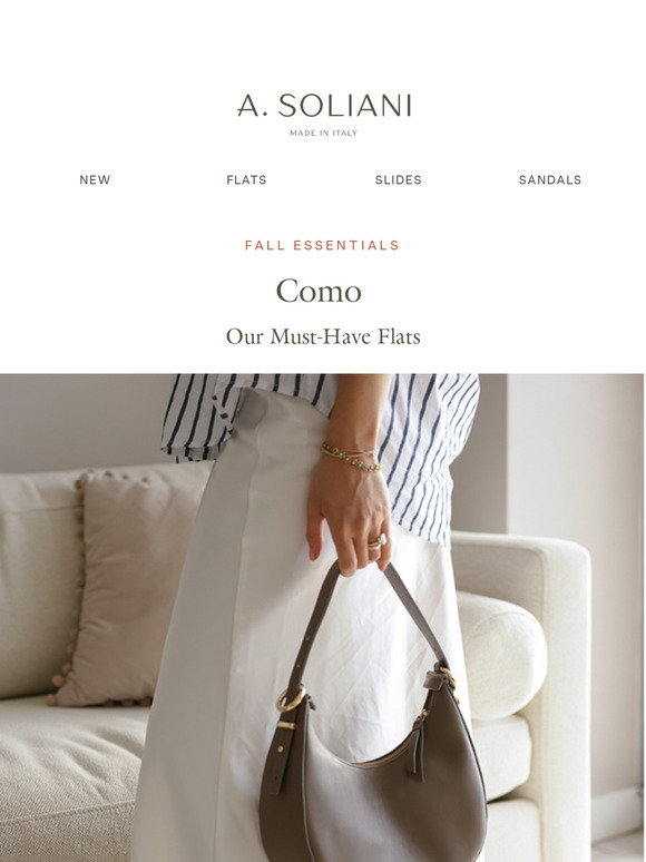 A. Soliani: Our Must-Have Flats for Fall | Milled