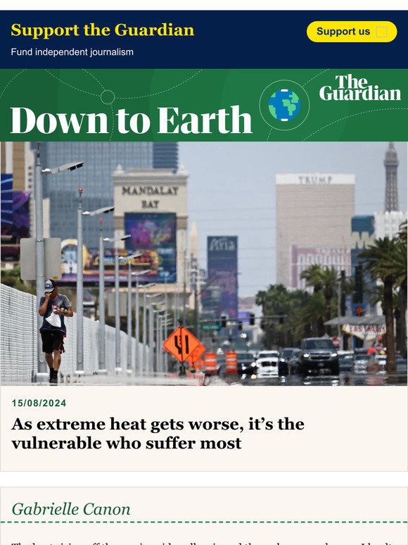 The Guardian: The human cost of heat | The Guardian | Milled