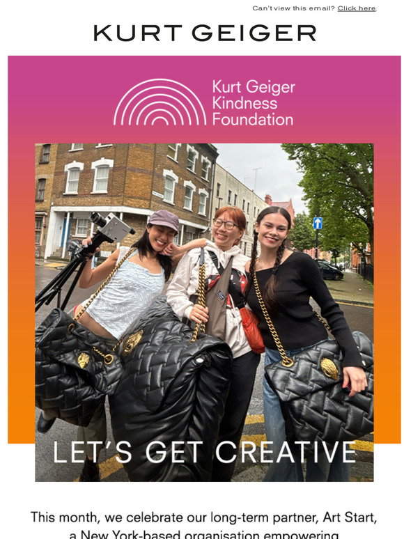 Kurt Geiger: Celebrating Art Start | Milled