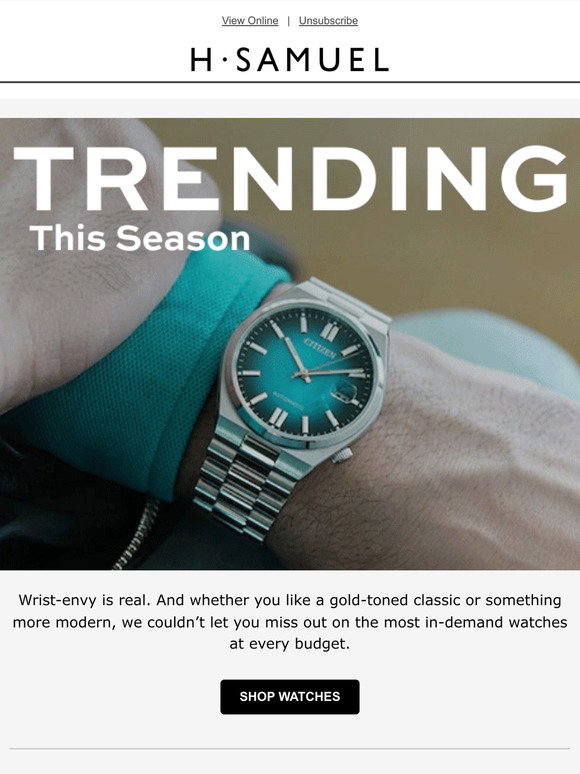 H. Samuel: Summer’s bestselling watches | Milled