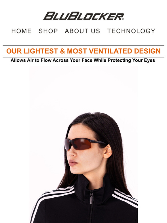 BluBlocker: Our Lightest & Most Ventilated Design | Milled