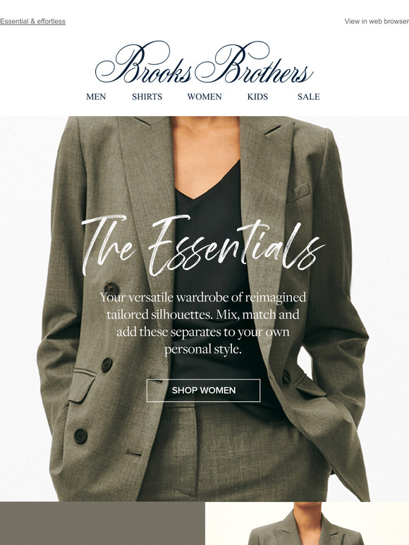 Brooks Brothers: THE JACKET for fall is here (& what to wear under it ...