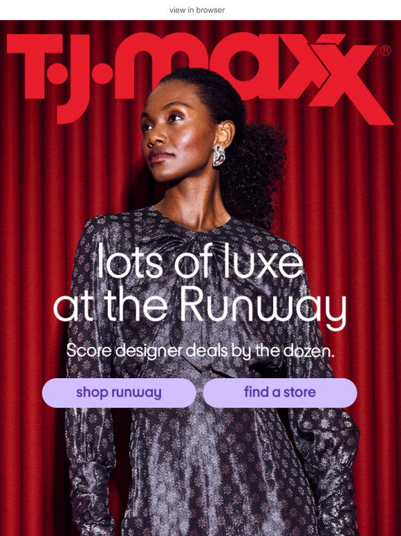 TJ Maxx: These Runway styles are all kinds of luxe | Milled