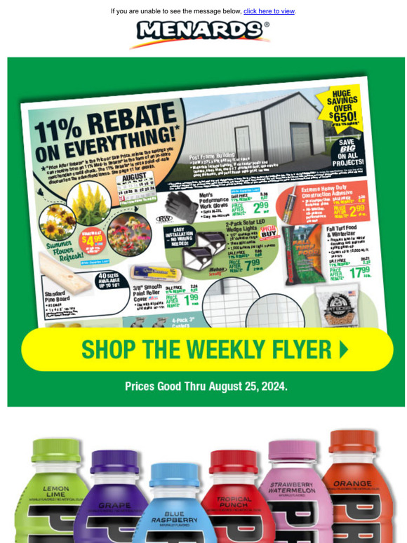 Menards: R-134a Automotive Refrigerant ONLY $4.99 After Rebate* PLUS ...