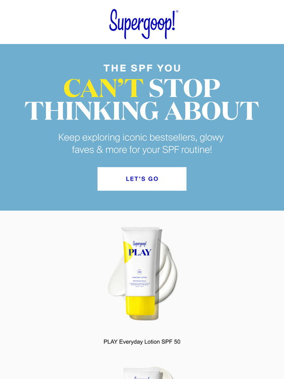 Supergoop: Need help finding your perfect SPF? | Milled
