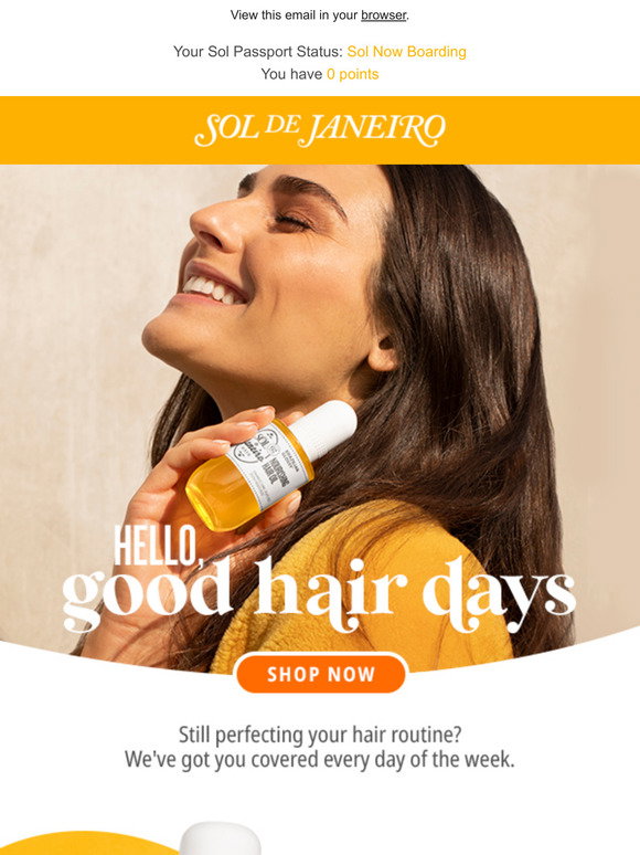 Sol de Janeiro: Frizz? Split Ends? We’ve got you covered 💁 ♀️ | Milled