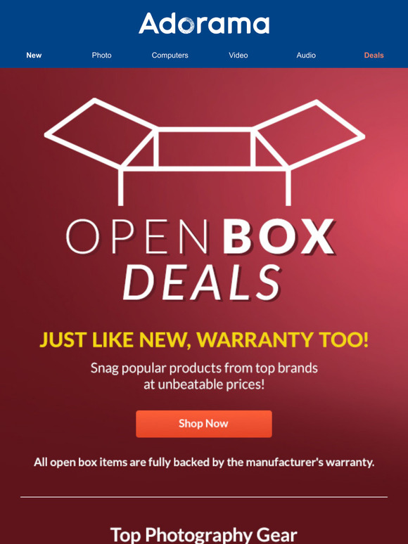 Adorama: It's Our Birthday... But You're Getting The Gift! | Milled