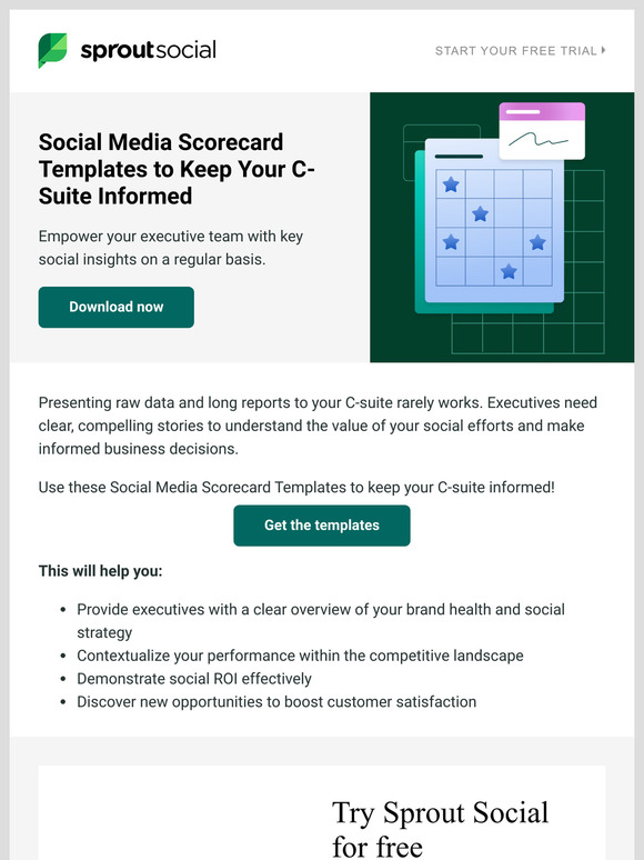 Sprout Social: Boost your impact: Use our scorecard templates to ...